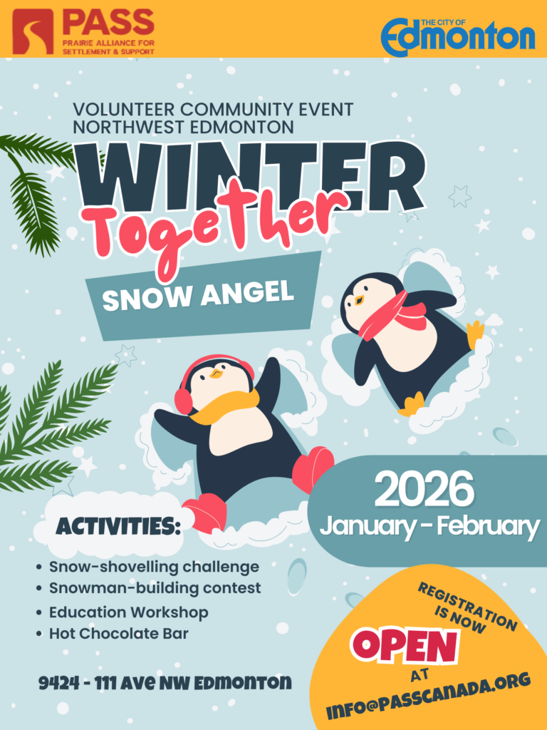 Winter Together – Snow Angel Community Program - PASS Canada